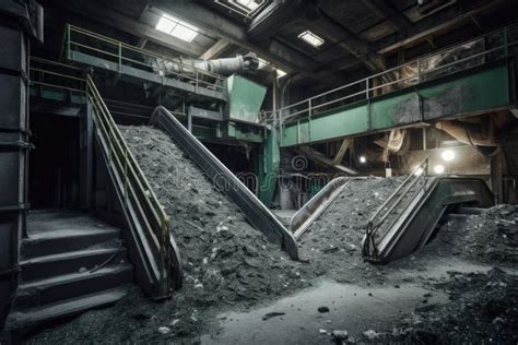 Environmental Safety Industry Plant For Sorting And Processing Plastic