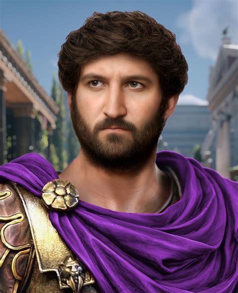 Roman Emperor Hadrian Rcolorizedstatues
