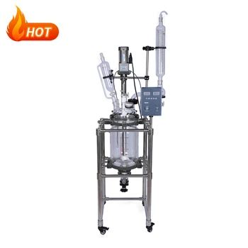 Laboratory Glass Polymerization Batch Reactor Buy Glass Polymerization Batch Reactor