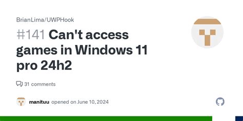 Can T Access Games In Windows Pro H Issue Brianlima