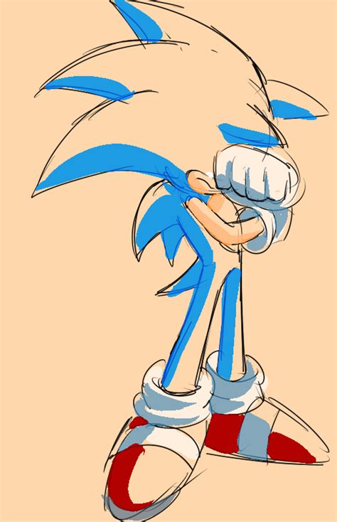 Sonic The Hedgehog Sad Fan Art