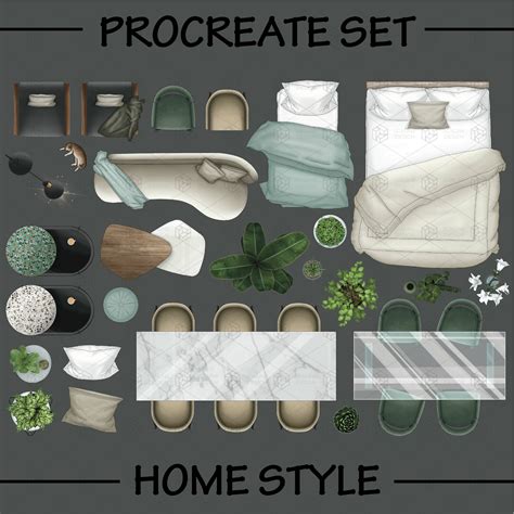 Procreate And Png Home Style 1 Learn Architecture Online