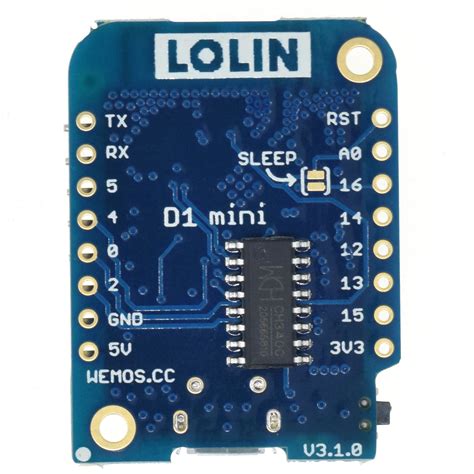 LOLIN D1 Mini V3 1 0 WEMOS Documentation