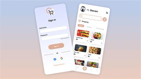 Online Shopping app UI design on Behance