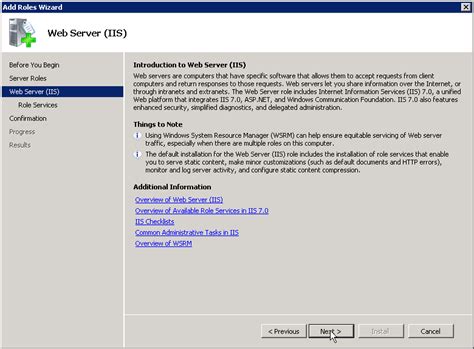 how to install iis on windows server 2008 r2 atlantic