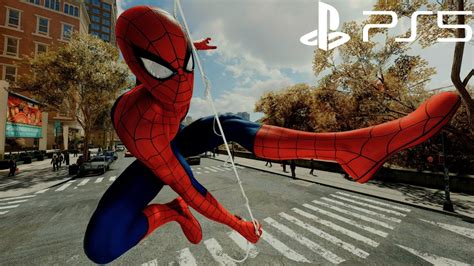 Spider Man Remastered Ps5 Classic Suit Free Roam Gameplay 4k 60fps