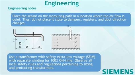 Siemens Air Velocity Sensor Pptx Physics Science
