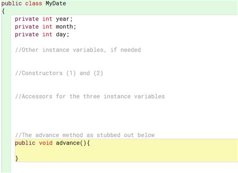 Solved Objective Review The Basics Of Writing Java Classes Chegg