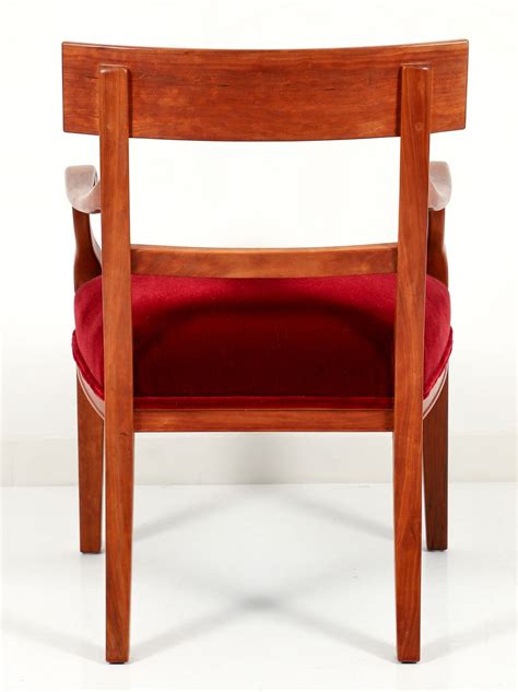 Charles Shackleton 10 Charles Shackleton Cherry Dining Chairs Red