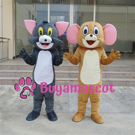 Tom And Jerry Adult Cartoon Mascot Costume