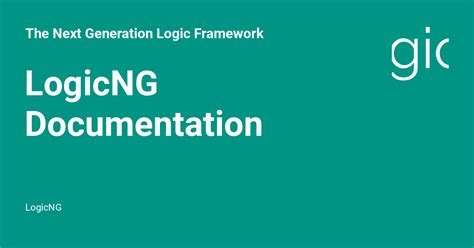 Logicng Documentation The Next Generation Logic Framework