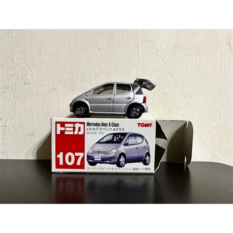 Tomica 多美 小汽車 模型車 107 Mercedes Benz A Class 紅標 賓士 Smart 絕版限量 蝦皮購物