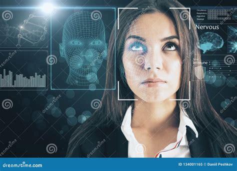Biometrics And Access Concept Stock Image Image Of Human Interface