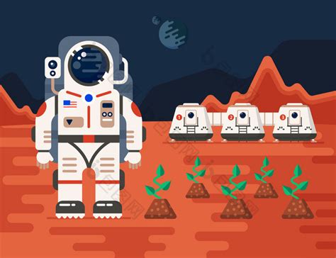 火星殖民化与树木 包图企业站