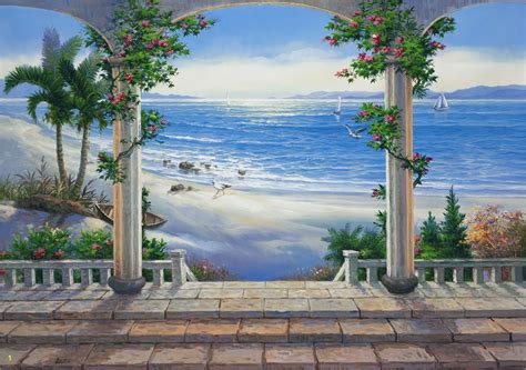 Outdoor Beach Murals Divyajanan