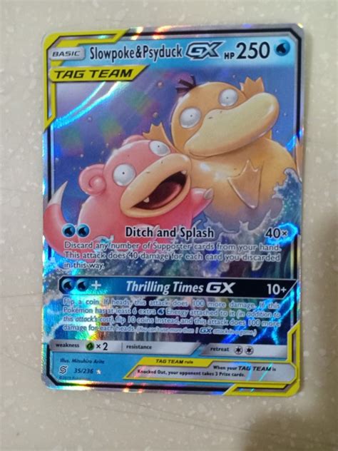 Pokemon TCG Unified Minds Deoxys Espeon Tag Team GX Slowpoke Psyduck Tag Team GX Dragonite