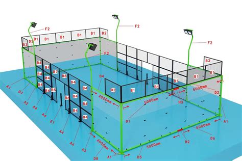 Construye Tu Cancha De Pádel Medidas Croquis Y Materiales