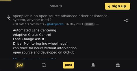 Openpilot Is An Open Source Advanced Driver Assistance System Anyone