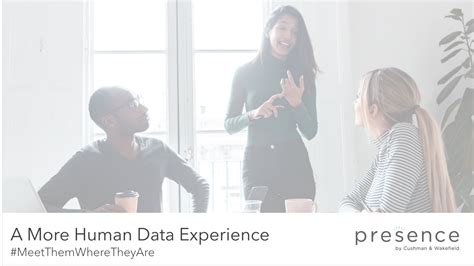 A More Human Data Experience