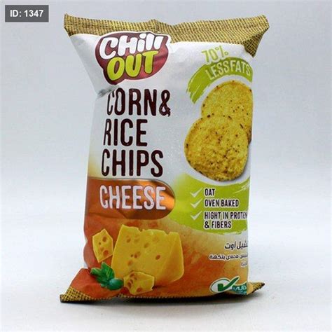 تشيل اوت شيبس محمص بنكهة الجبنة 50 غم