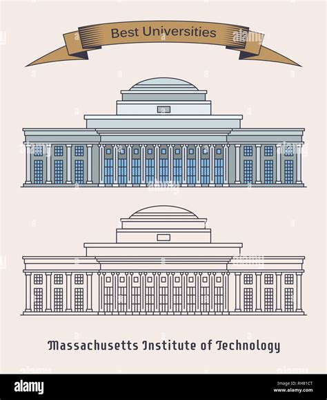 Mit University Sign Stock Vector Images Alamy