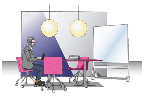Activity Based Workplace Illustrations Behance