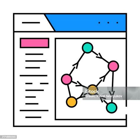 지식 그래프 Seo 아이콘 색상 일러스트 컴퓨터 네트워크에 대한 스톡 벡터 아트 및 기타 이미지 컴퓨터 네트워크 검색 검색 엔진 Istock