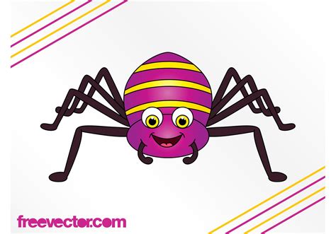 Happy Cartoon Spider Download Free Vector Art Stock Graphics And Images
