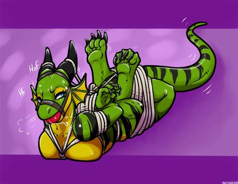 Rule 34 Absurd Res Adhara Anthro Ball Gag Blue Eyes Bodily Fluids