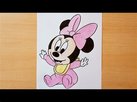 How To Draw Baby Minnie Mouse Step By Step Infoupdate Org