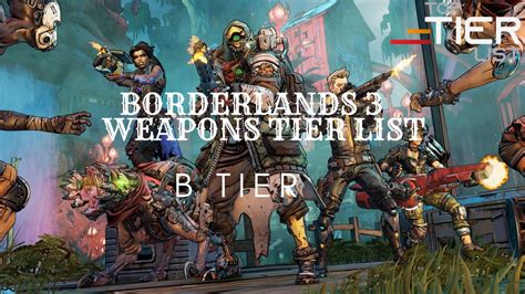 Borderlands 3 Weapon Tier List All Weapons Ranked Toptierlist