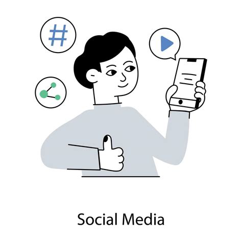 Trendy Social Media 22462962 Vector Art At Vecteezy