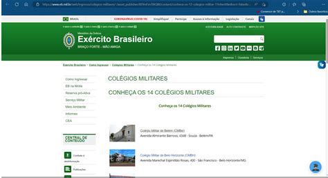 Matrícula Colégio Militar 2024 Inscrição Edital Vagas e Concurso