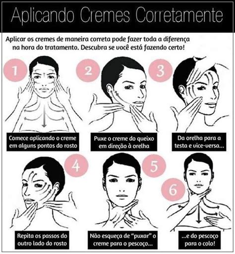 Como Aplicar Cremes Corretamente Face Skin Care Diy Skin Care Aging Skin Care Skin Care Tips