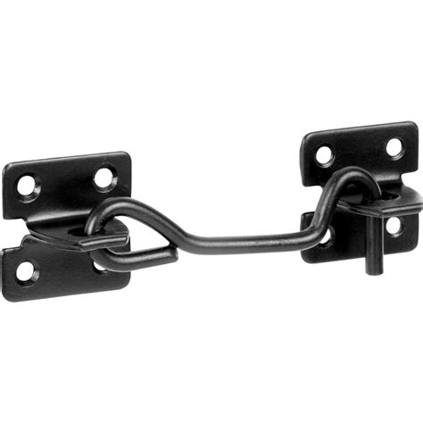 Black Cabin Hook 150mm 6 Toolstation