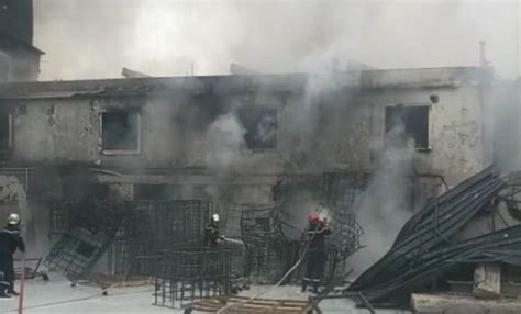 حريق يأتي على مصنع للأفرشة بشتوان