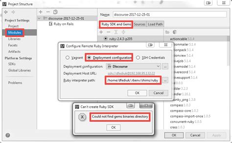 How To Fix The Could Not Find Gems Binaries Directory Intellij Idea