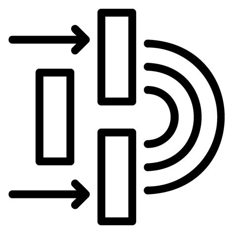 Diffraction Line Icon 28229132 Vector Art At Vecteezy