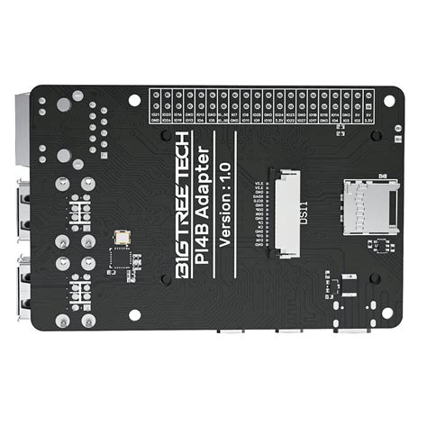 Pi4b Adapter Board Orange 3d