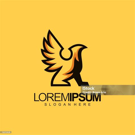 Gryphon 標誌設計向量插圖向量圖形及更多獅鷲 虛構人物圖片 獅鷲 虛構人物 抽象 剪裁圖 Istock