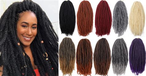 Afro Kinky Twist Crochet Hair Braids Marley Braid Synthetic Hair Packs Buy Now