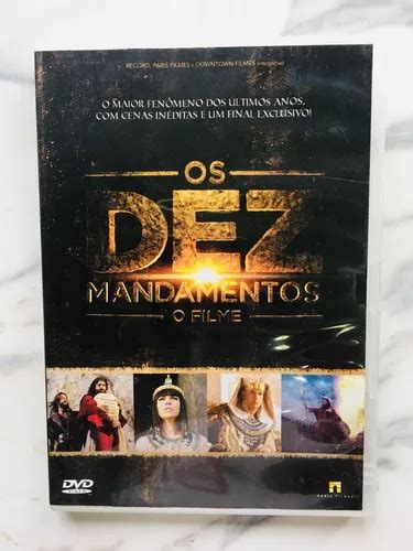 Dvd Original Os Dez Mandamentos O Filme MercadoLivre
