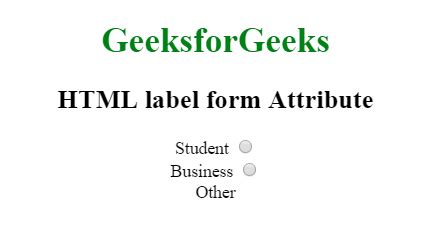 HTML Form Attribute GeeksforGeeks