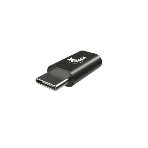 Xtech Usb Type C Male To Micro Usb 2 0 Female Adapter