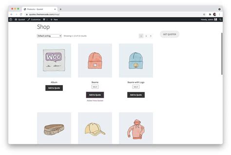 Quotex Woocommerce Add To Quote Request Quotes And Orders Wordpress Quotation Form Builder