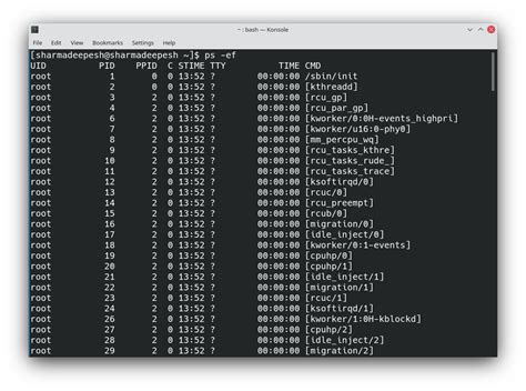 How To Display Process Information On A Linux System With The Ps