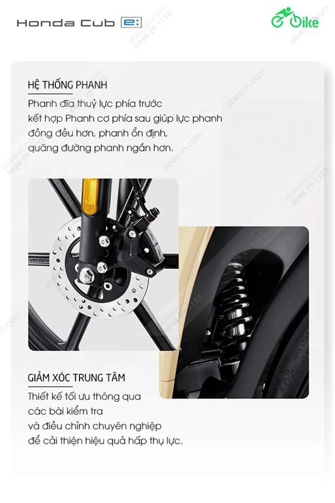 Xe đạp điện Honda Cub E Kiểu Dáng đẹp Thanh Lịch