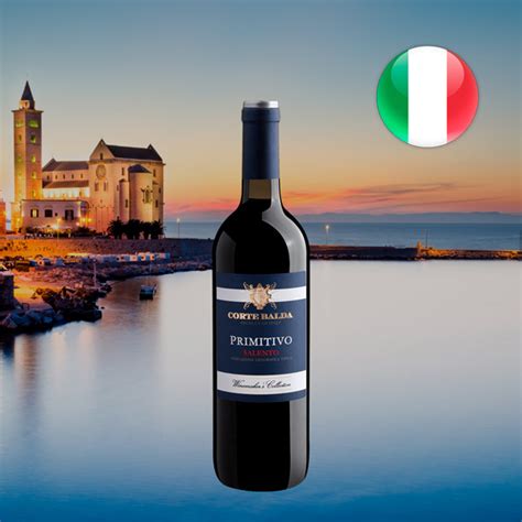 Corte Balda Primitivo Di Salento IGT 2020 Vinho Tinto Italiano