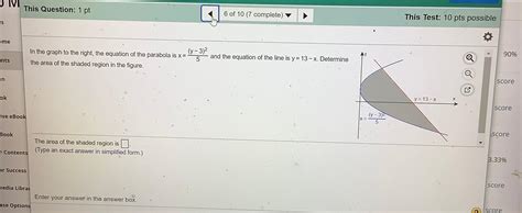 Solved M This Question 1 Pt 6 Of 10 7 Complete This Test Chegg