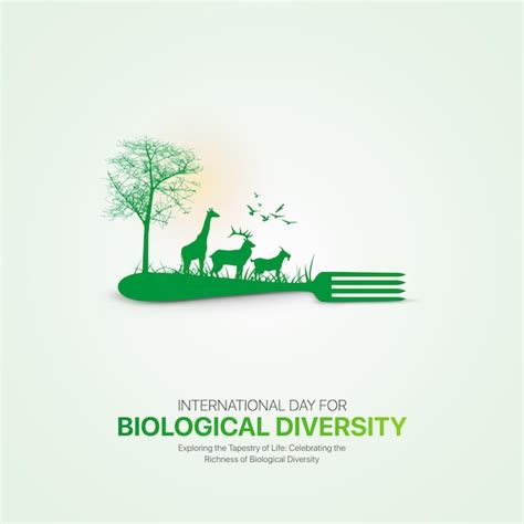 Premium Vector International Day For Biological Diversitybiological